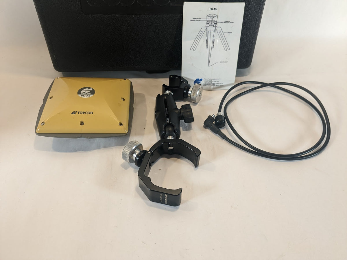 Topcon PG A5 GPS Antenna Surveying, Machine Control, RTK, more – International Surveying