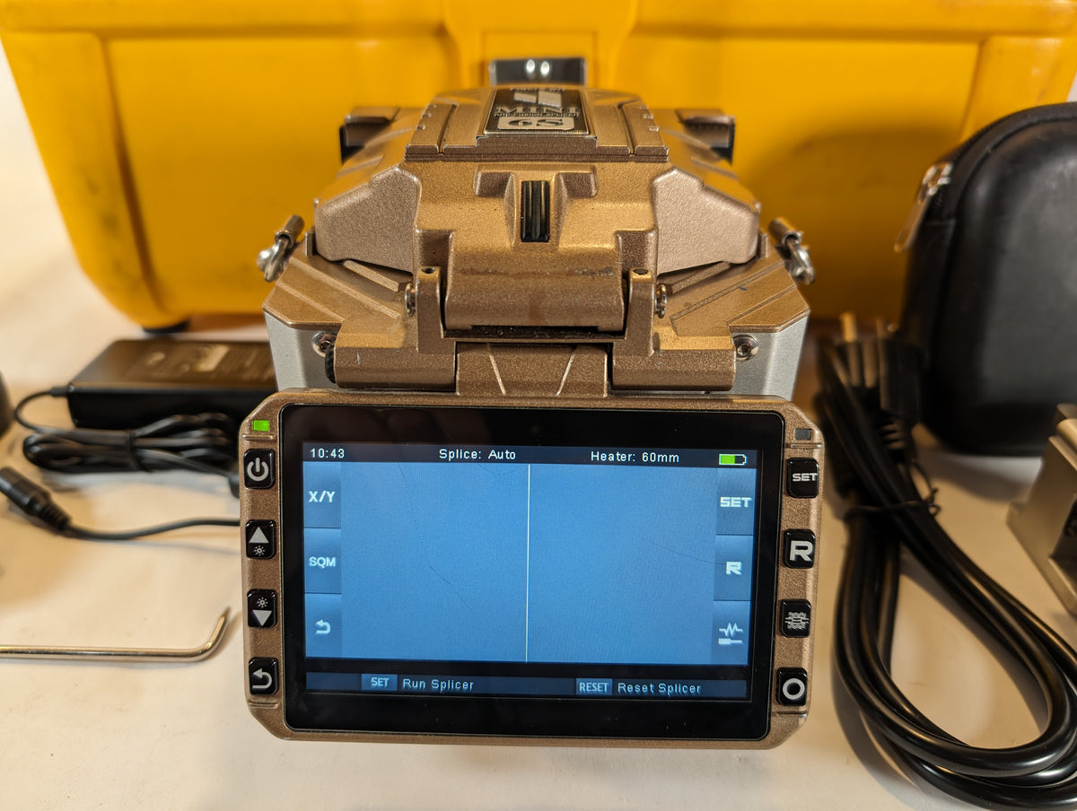 Fiberfox Mini 6S Fusion Splicer Kit; Mini 50GB+ Cleaver – International ...