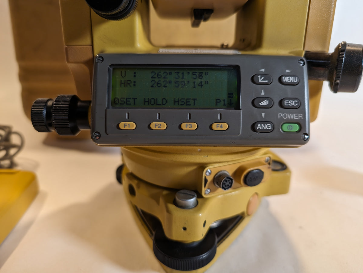 Topcon GTS 225 Total Station, New Battery, Case, Charger Sokkia, Trimb ...