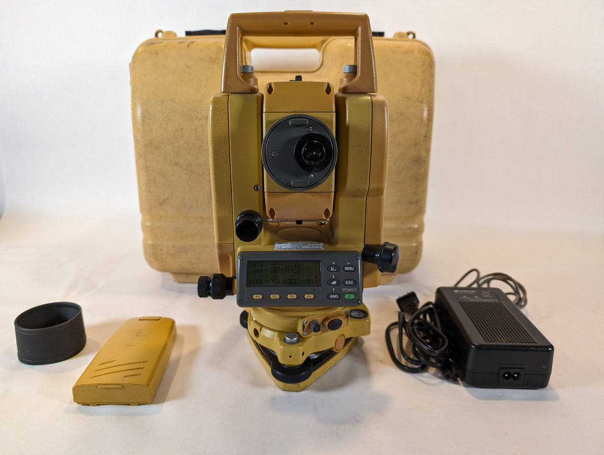 Topcon GTS 225 Total Station, New Battery, Case, Charger Sokkia, Trimb ...