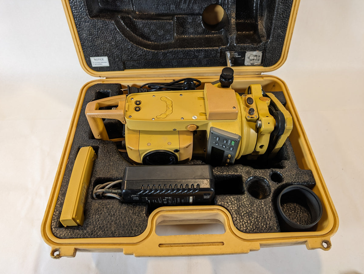 Topcon GTS 225 Total Station, New Battery, Case, Charger Sokkia, Trimb ...