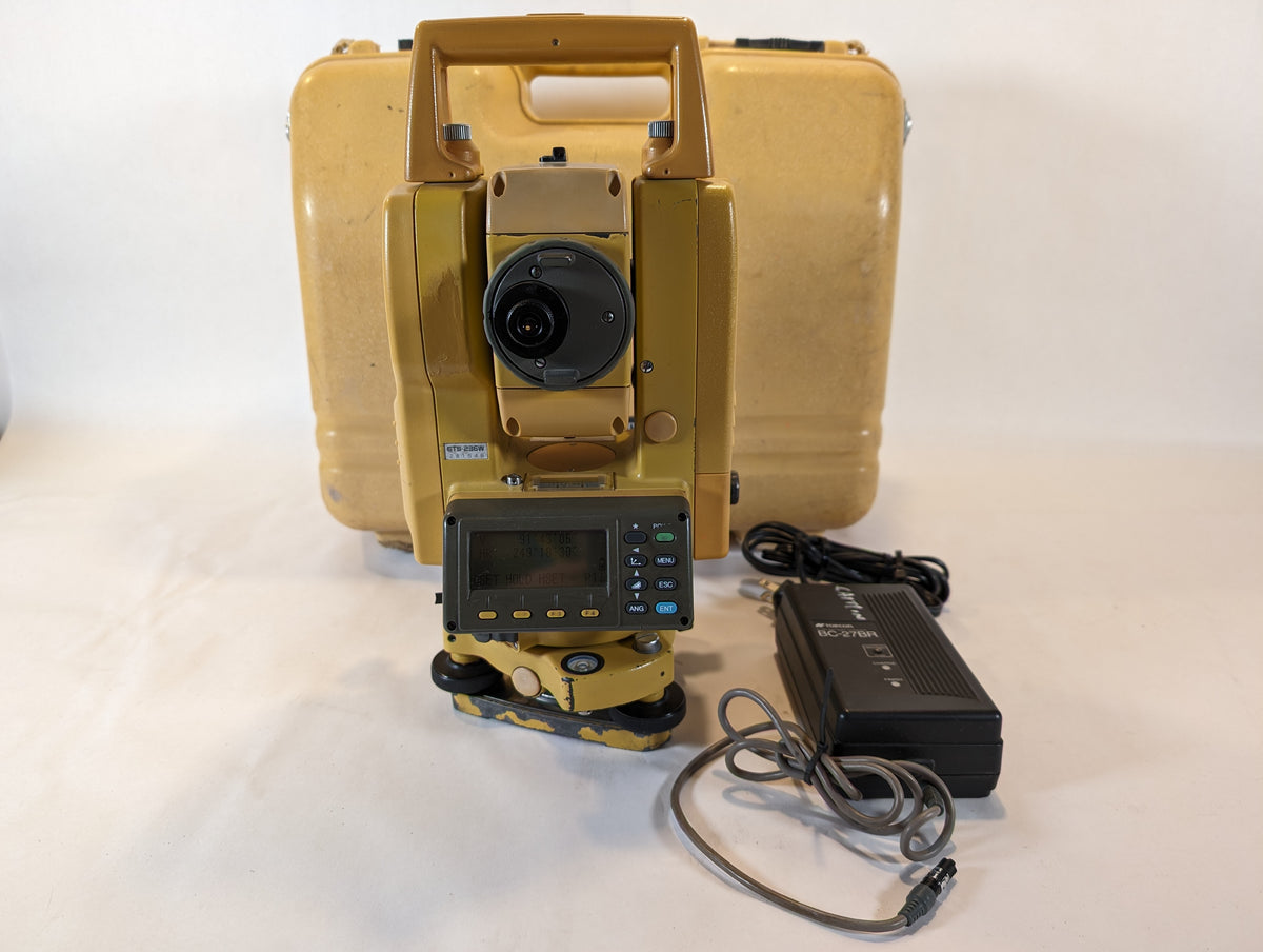 Topcon GTS-236W Total Station, Surveying, Sokkia,Trimble, ‏Leica, Niko ...