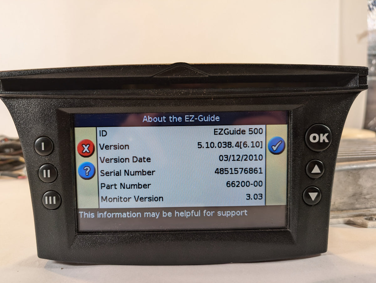 Trimble EZ Guide 500 Omni* DGPS With NAV II, Antenna, Autosense, Harne ...