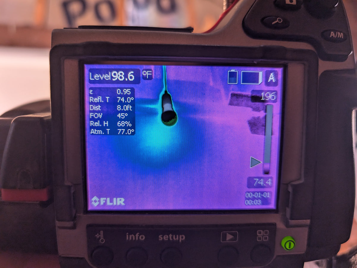 Flir T400 IR Infrared Thermal Imager Imaging Camera w 10mm Lens ...