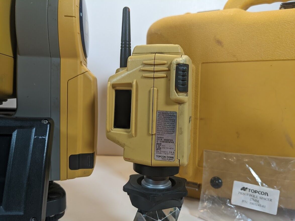 Topcon DS-201AC 1" Robotic,RC5 & ATP-1 Prism Calibrated Total Station ...
