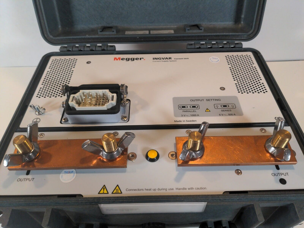 Megger Ingvar Current Unit Current Supply System BH-72475 ...