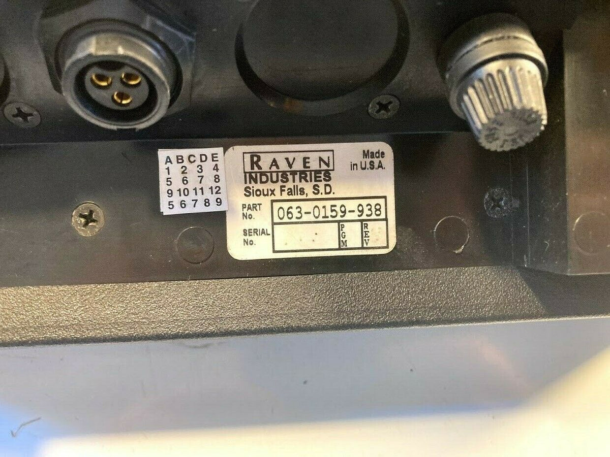 Raven SCS 460 NVM – International Surveying