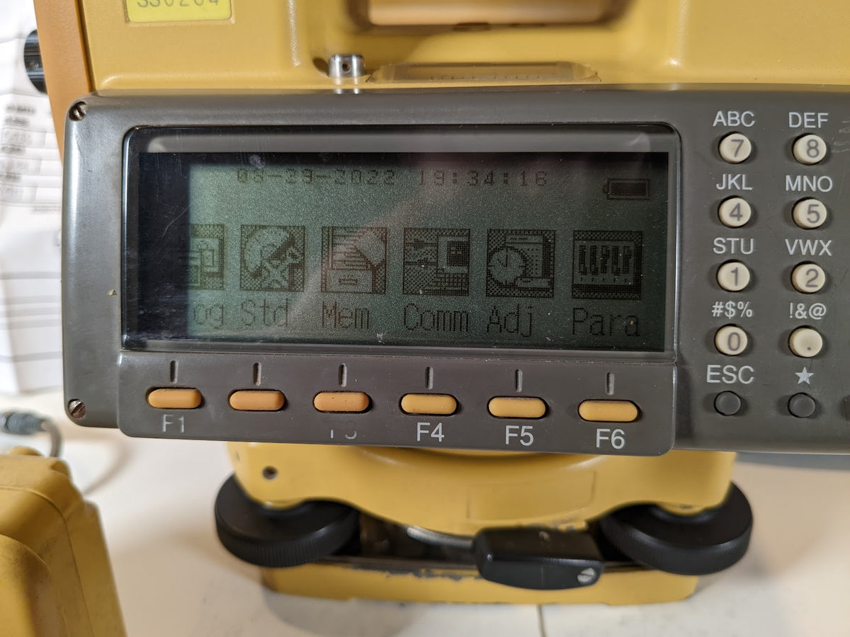 Topcon GTS-605 Total Station Calibrated w/ Accessories – International ...