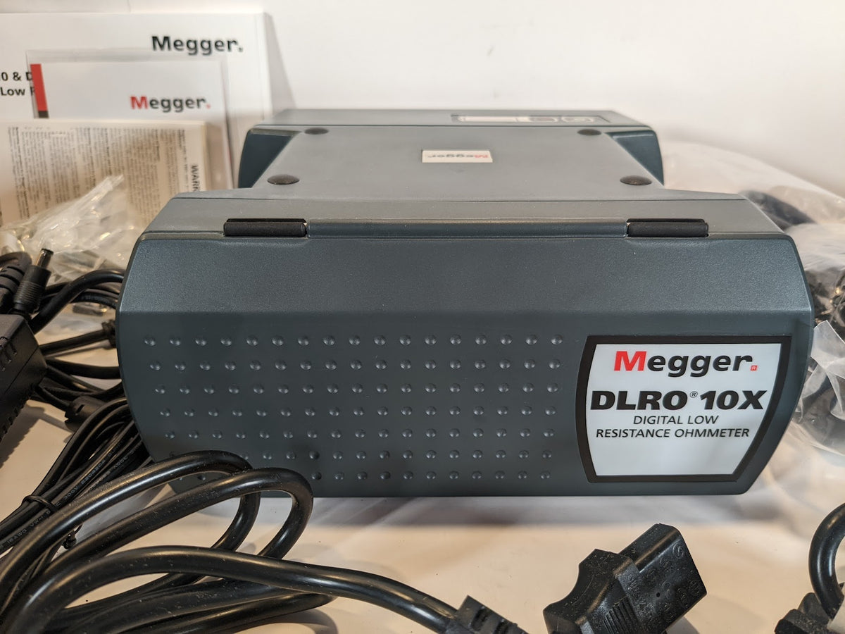 Megger Dlro-10X Micro Ohm Meter,1.9999M Ohms-1999.9 Ohms With Handspik ...