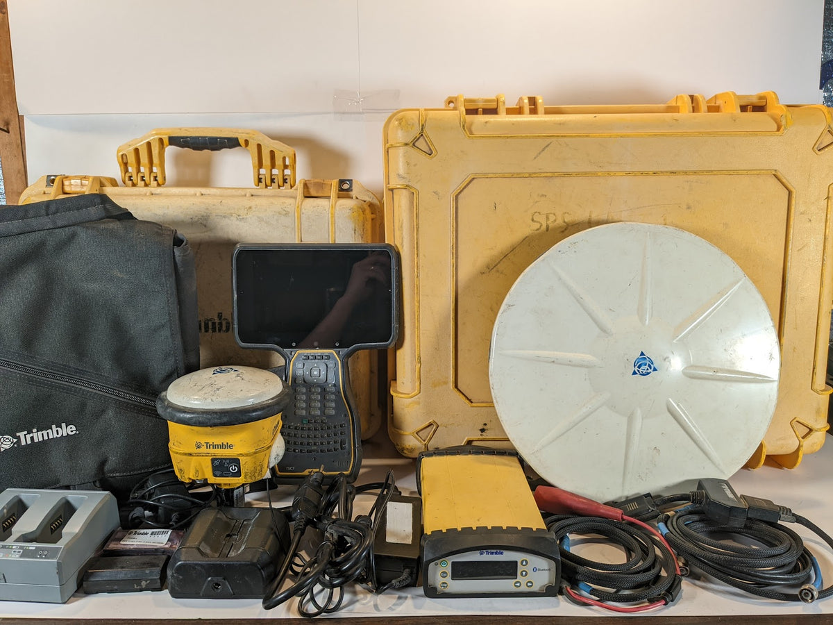 Trimble SPS 986 Rover w/ SPS 855 & Zephyr 3 Base, TSC7, Xfill, Roads ...