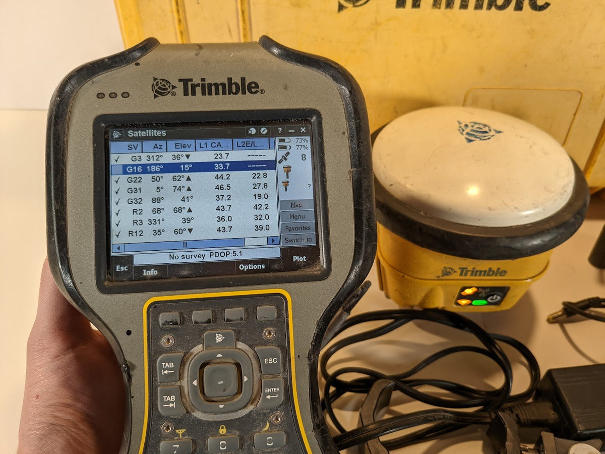 Trimble SPS985 w/ X-fill GPS 403+ MHz Rover Receiver Antenna SPS-985 T ...